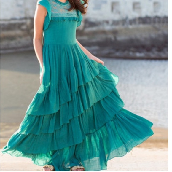 Joyfolie | Dresses | Mia Joy Joyfolie Waterfall Tulle Maxi Set | Poshmark
